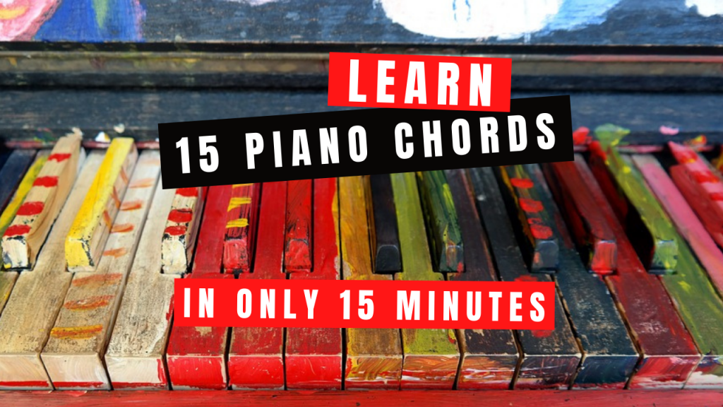 3 Beginner Piano Chords Beginner Piano Lesson Youtube